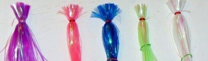 Mylar Sea Witch Striker Ballyhoo Duster Mahi Wahoo Candy Fishing Lure 6 ...
