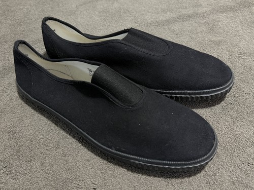 Black DEK Slip-on Plimsolls plimsoles Adult Size 11 | eBay UK