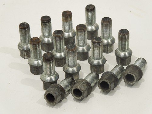VW Polo Playa 6N Mk3 Set of 16 Standard Wheel Bolts M14 x 1.5 WHT002437 ...