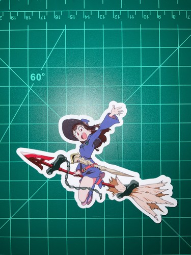 Little Witch Academia Atsuko "Akko" Kagari Anime Uv Waterproof Sticker ...