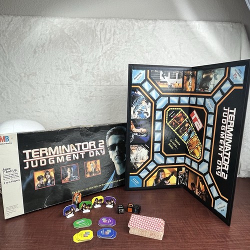 Vintage 1991 Milton Bradley ‘Terminator 2 Judgment Day’ T2 Board Game ...