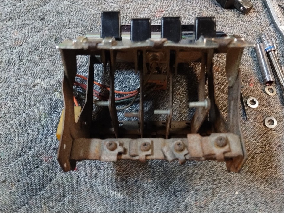 HEATER CONTROL PANEL 57 CHEVY DASH CLEAN ORIGINAL GM 210 BEL AIR | eBay