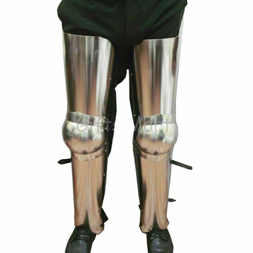 SCA Medieval Combat Full Leg Armor Guard Set Warrior Wearable Combat ...