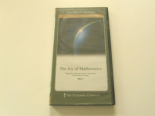 The Joy of Mathematics Parts 1 & 2 Course Books, Arthur T Benjamin ...
