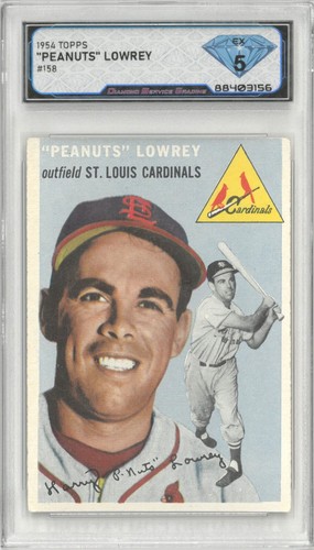 1954 Topps PEANUTS LOWREY #158 💎 DSG 5 EX | eBay