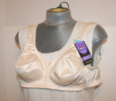 Bali Bra Light Beige 3820 Comfort U Design Wirefree Double Support Sz ...