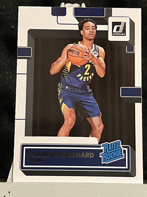 2022-23 Donruss Rated Rookie #231 Andrew Nembhard Indiana Pacers ...