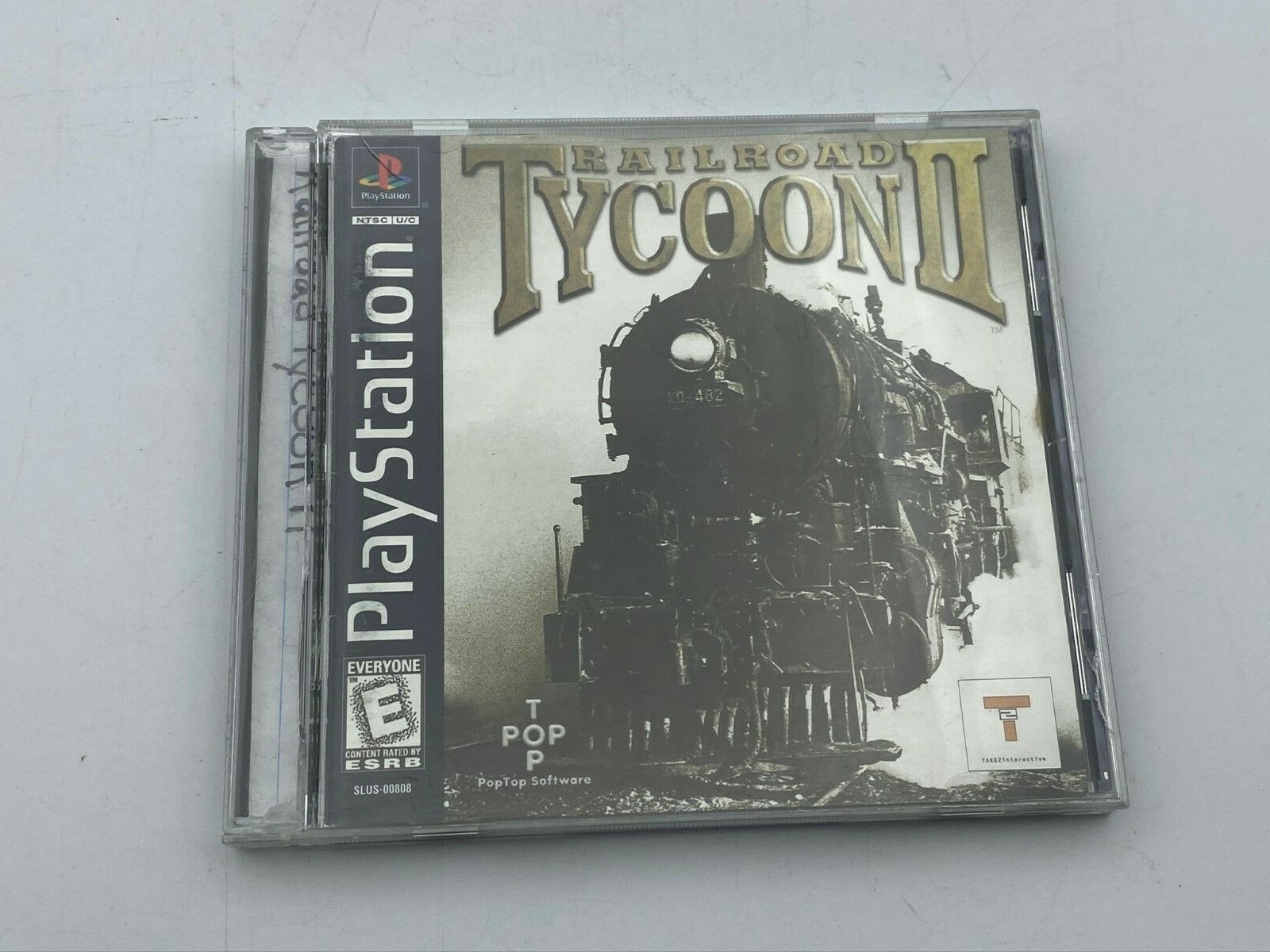 Railroad Tycoon II Sony PlayStation 1 2000 CIB Complete Video Game ...