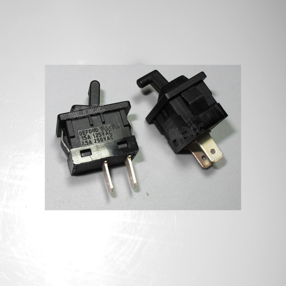3PCS Defond Rocker Switch CTR-1115 15A/125V 7.5A/250V AC/DC ON OFF ...