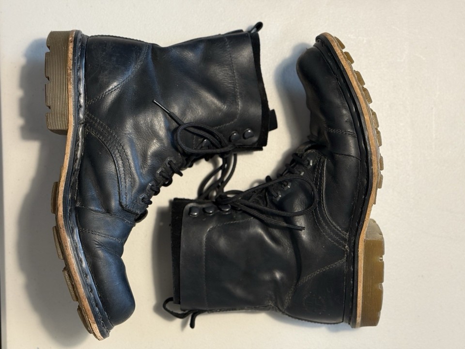 Doc Marten Pier Boots Black Leather Men’s Size 11 Used | eBay