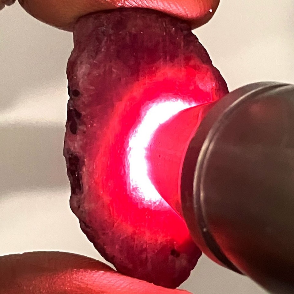 65.05 Ct - Natural 100% Unheated Beautiful Big Size Rough Red Ruby ...