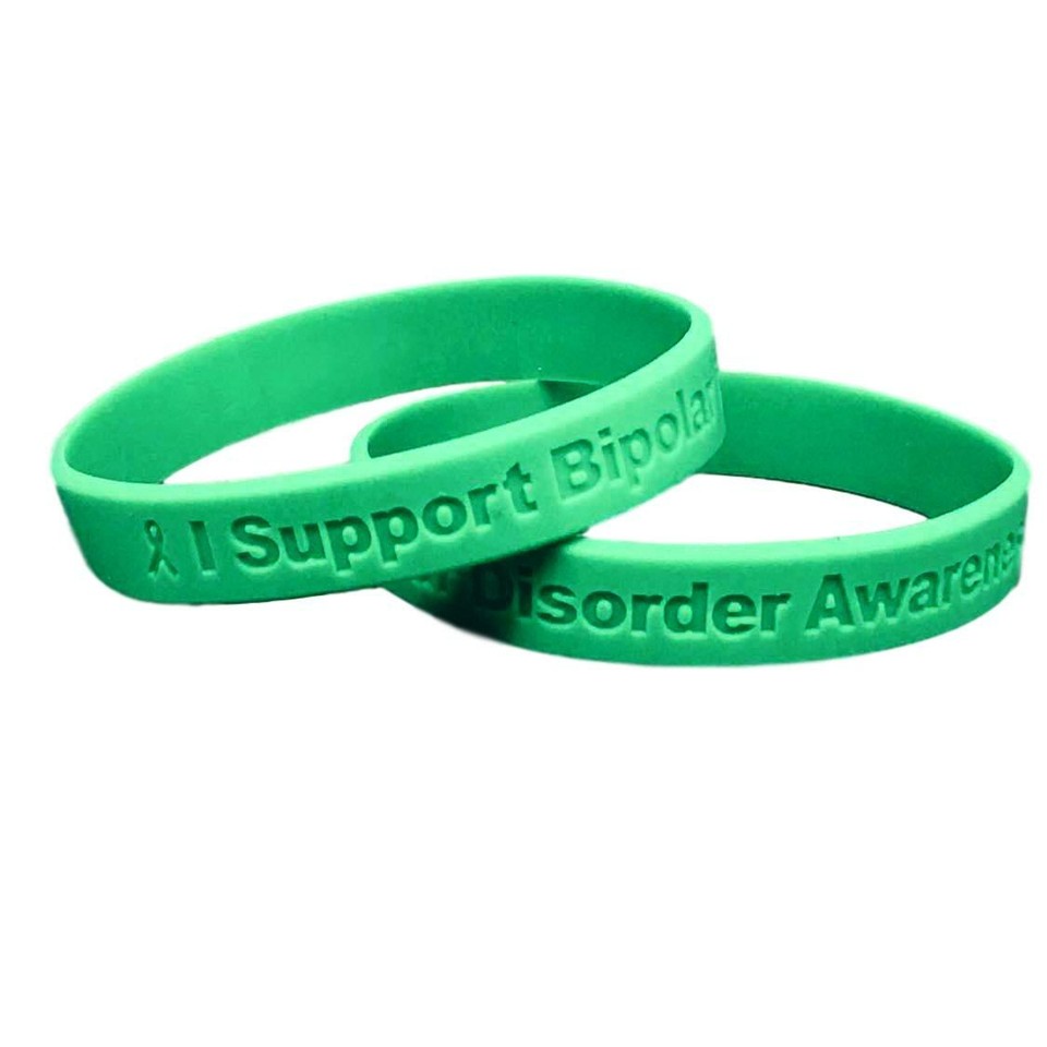 I Support Bipolar Awareness Bracelet & Enamel Pin - High Quality Items ...
