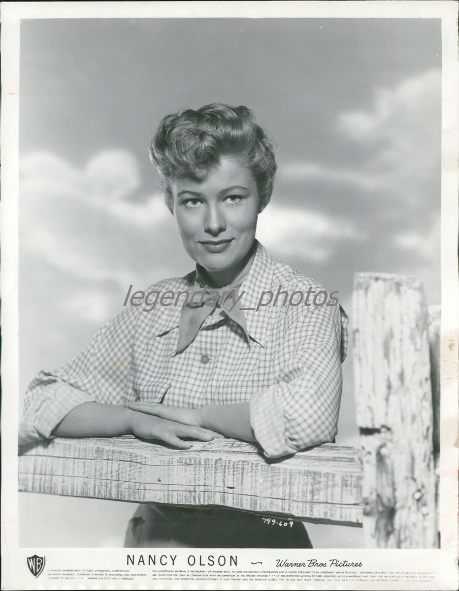 Nancy Olson Nancy Olson (Sunset Blvd.) Actress Hand Signed Autograph