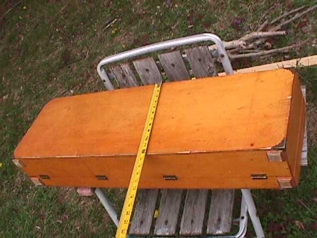 Vintage Large Archery BOX DISPLAY CASE asis YOU RESTORE or REPURPOSE | eBay