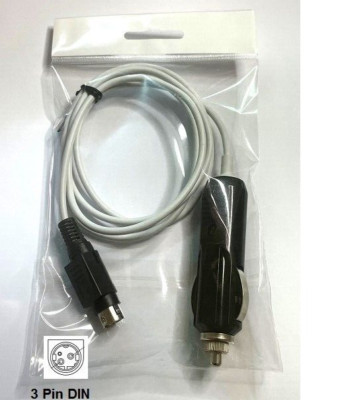 3 Pin Plug, Avtex TV 12V Car Van Caravan Cigarette Lighter Plug Cable ...