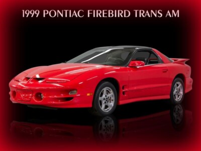 1999 Pontiac Firebird Trans Am Metal Sign: 12x16" & Ships Free | eBay
