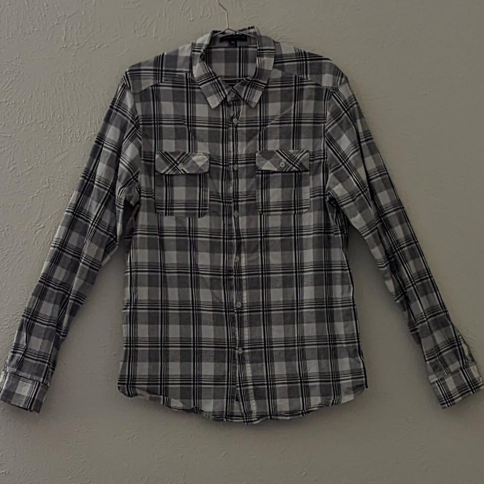 Men's William Rast Long Sleeve Button Down Shirt Size XL | eBay