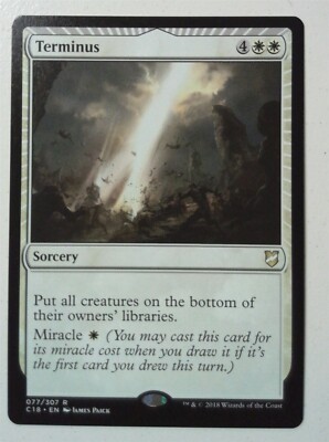Terminus *Rare* Magic MtG x1 Commander 2018 | eBay
