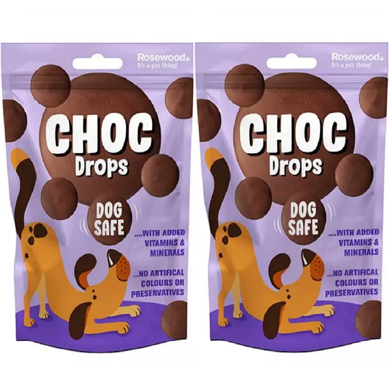 CHOC DROPS - (200g) - Rosewood Dog Chocolate Safe Feed Treats bp ...