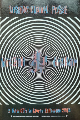 2000 ICP INSANE CLOWN POSSE Bizzar Bizaar Album = TRADE Print AD 7 x 10 ...