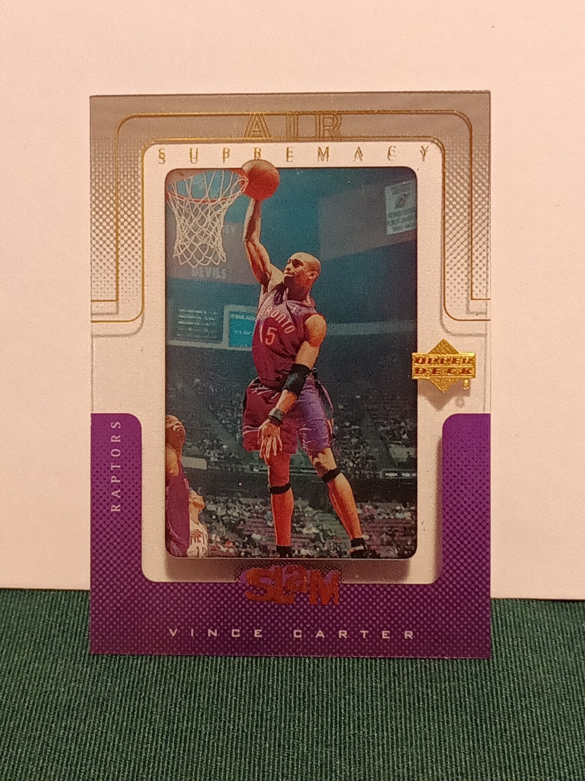Upper Deck Slam Air Supremacy Vince Carter #S2 Very Rare Insert. | eBay