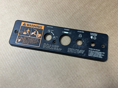 TORO CCR 2450 3650 Snow Blower thrower FRONT DASH CONTROL Pull Start ...