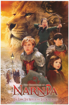 THE CHRONICLES OF NARNIA Original 22x34 Commercial Print Movie Poster ...