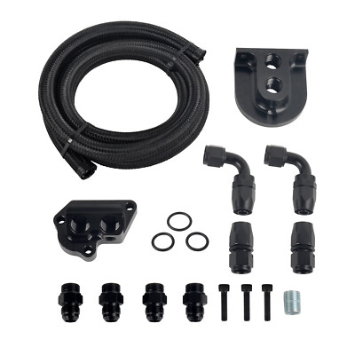 Oil Filter Relocation Kit For 2011-2023 Ford Mustang GT F150 5.0 5.2 V8 ...