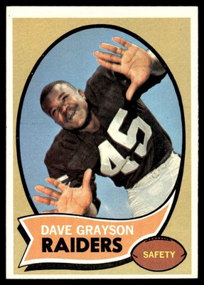 1970 Topps Dave Grayson Oakland Raiders #31 | eBay