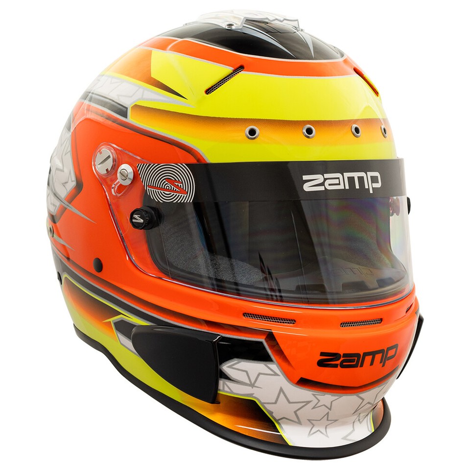 Zamp Helmet RZ 70E Hans Compatible Holes Snell2020 Approved ORCi ...