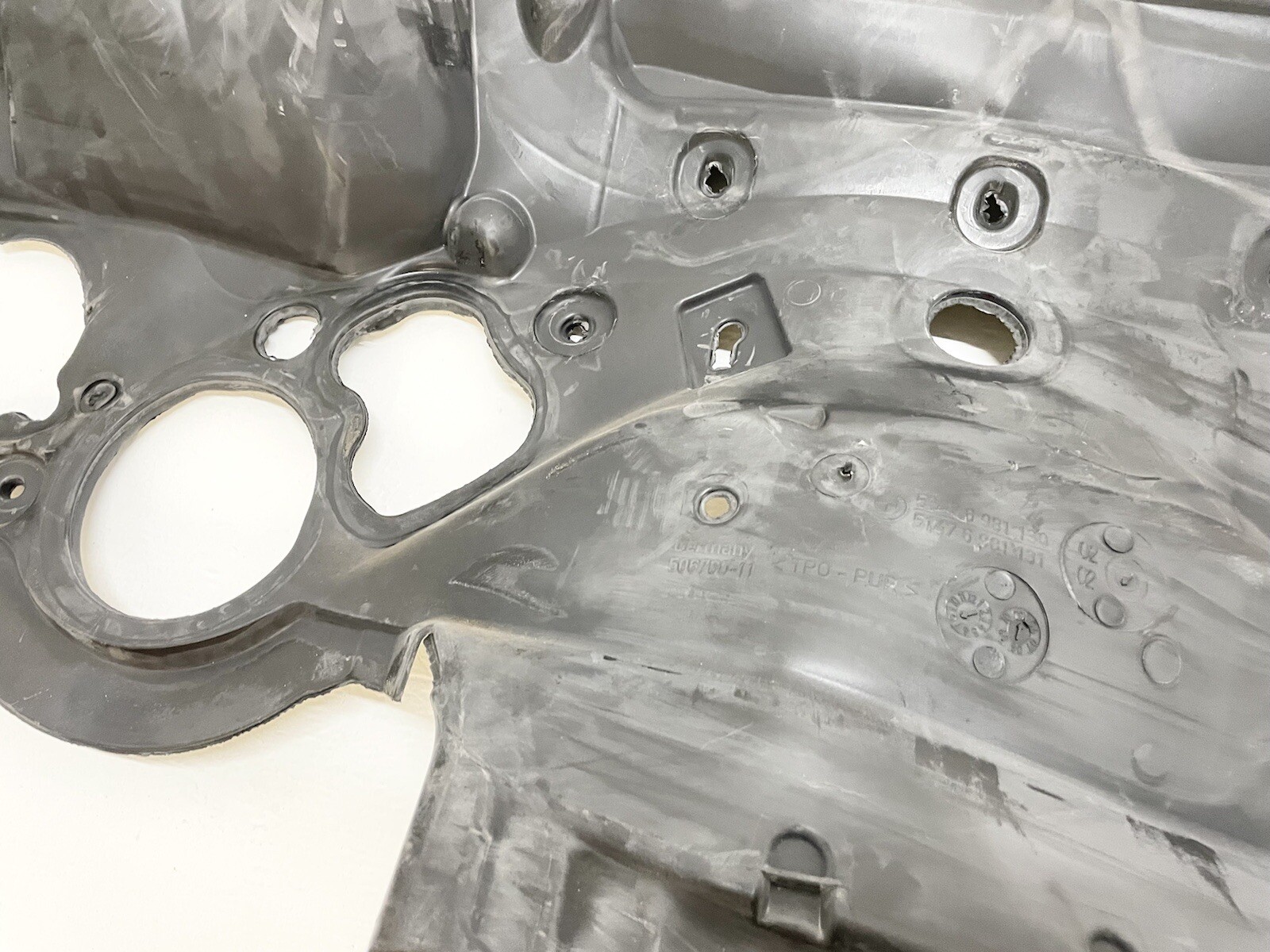 06-13 Genuine OEM BMW E90 335xi Upper Sound Insulation Splash Wall ...