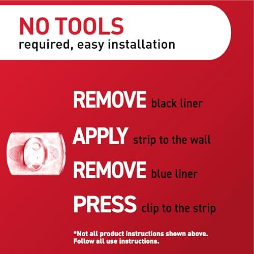 "Command Indoor Mini Light Clips Damage Free Hanging Christmas Light ...