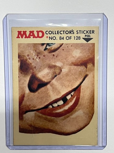 1983 Fleer Mad Stickers Alfred E Newman Alfred E Neuman #84 | eBay