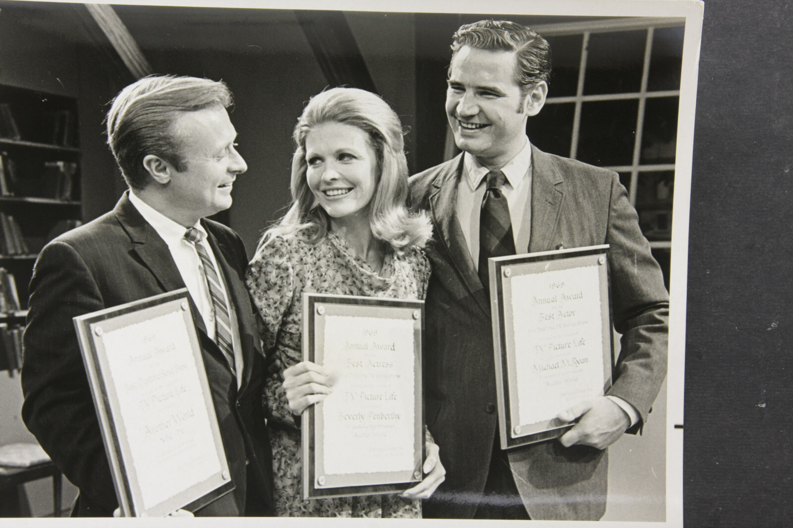 Beverly Penberthy Michael Ryan Lyle Hill in Another World - NBC 1969 ...