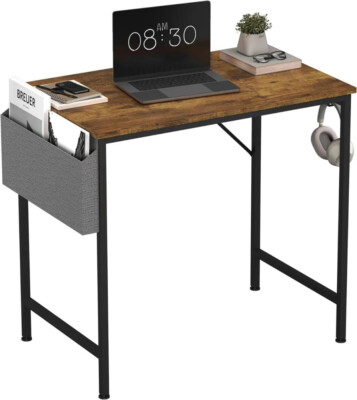 Study Computer Desk 80x50x75cm Home Office Writing Small Desk PC Table ...