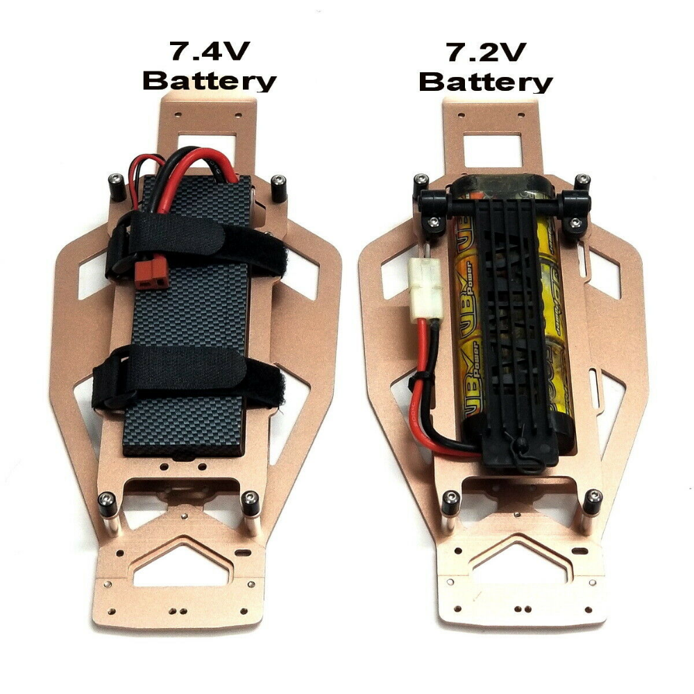 Aluminum Chassis Frame Kit for TAMIYA CW01 Chassis Lunch Box/Unimog 406 ...