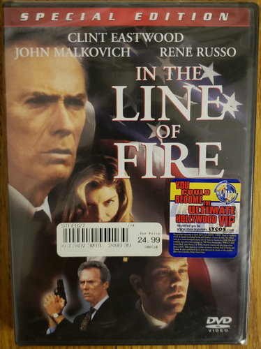 In the Line of Fire (DVD, 1993) Clint Eastwood, John Malkovich New ...