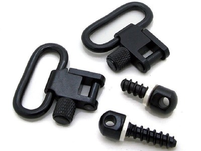 1" Quick Release Rifle Sling Swivels & Wood Screw Studs Gun/Air Rifle ...
