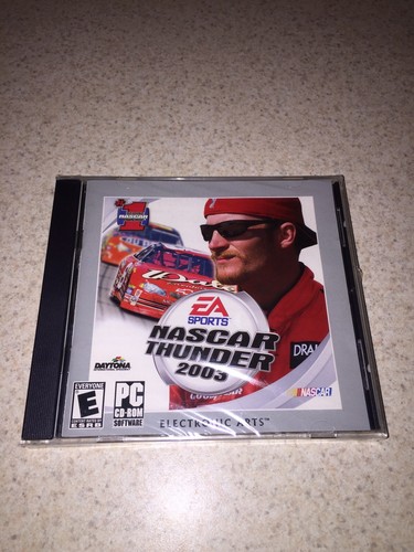 NASCAR Thunder 2003 PC CD-ROM Game EA Sports Daytona Auto Racing NEW ...
