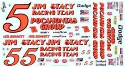 Powerslide #5 Jim Stacy Racing Team 1974/1977 1/16 Neil Bonnett ...