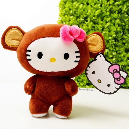Sanrio Hello Kitty Monkey Costume 6" Stuffed Plush New w/tag Gift ...
