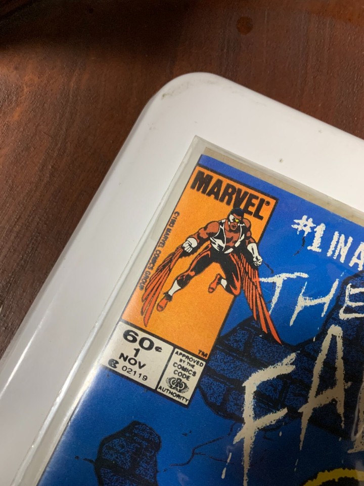 Marvel Comics "Falcon" 1983 No. 1 Comic Book Story by Jim Owsley Color ...