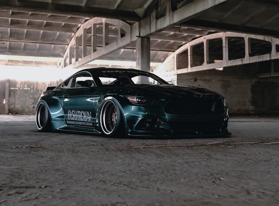 SHIROKAI Ford Mustang S550 (2015-2017) Widebody kit | eBay