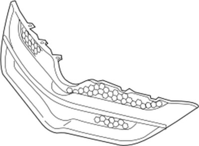 53111-52580-J0 Toyota Grille, radiator 5311152580J0, New Genuine OEM ...