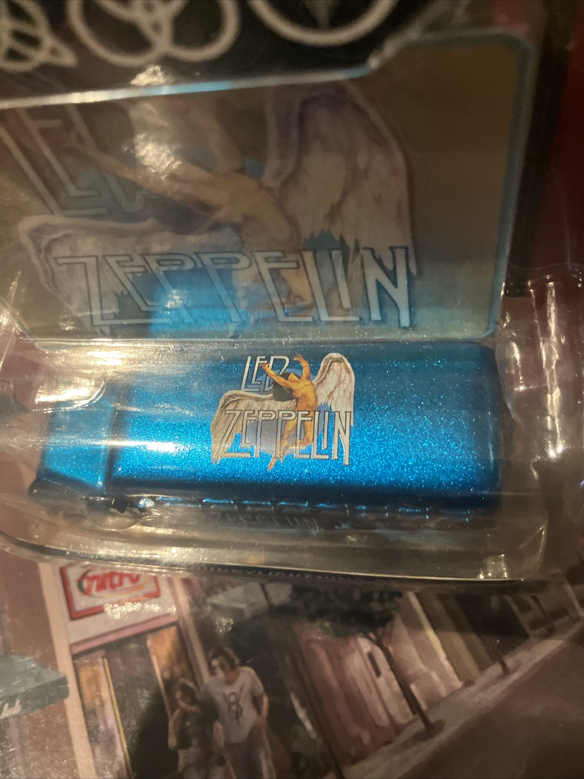 2007 JOHNNY LIGHTNING LED ZEPPELIN 1956 CHEVY BUS ROCK ART 1/10000 ...