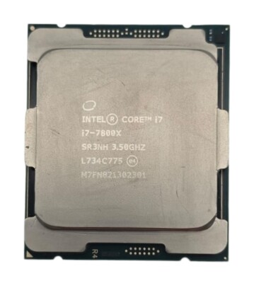 Intel Core i7-7800X 3.50GHz Six-Core CPU Processor SR3NH FCLGA2066 ...
