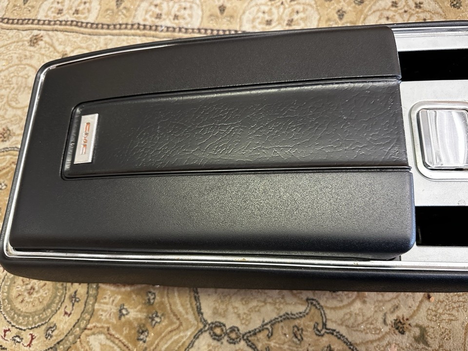 69-72 73-75 CHEVY K5 BLAZER BLACK CENTER CONSOLE 67-80 C10 TRUCK GMC ...