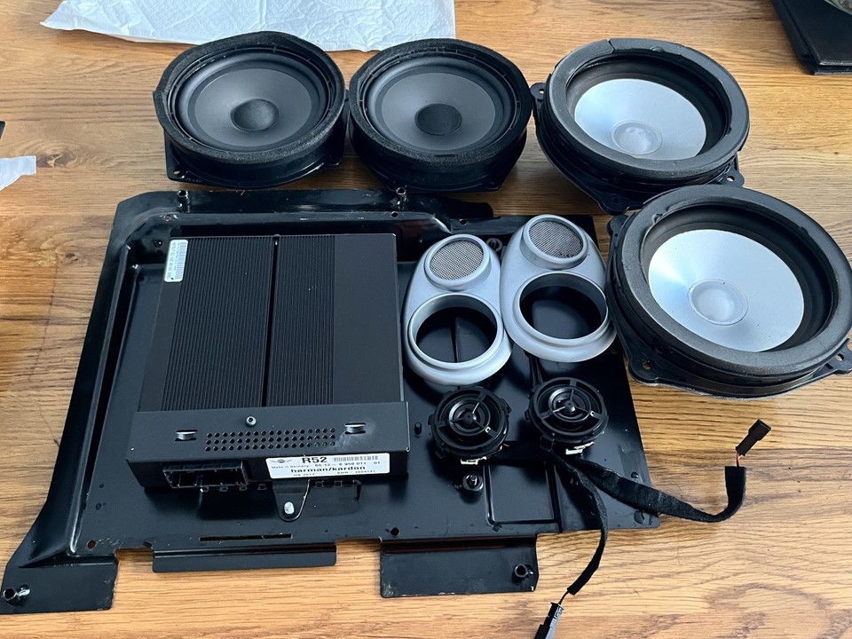 Mini Cooper r52 /r53 full Harmon kardon set .radio speakers | eBay UK