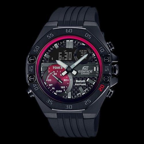 Casio Edifice Honda Racing Limited Edition Quartz Watch ECB-10 HR-1AJR ...