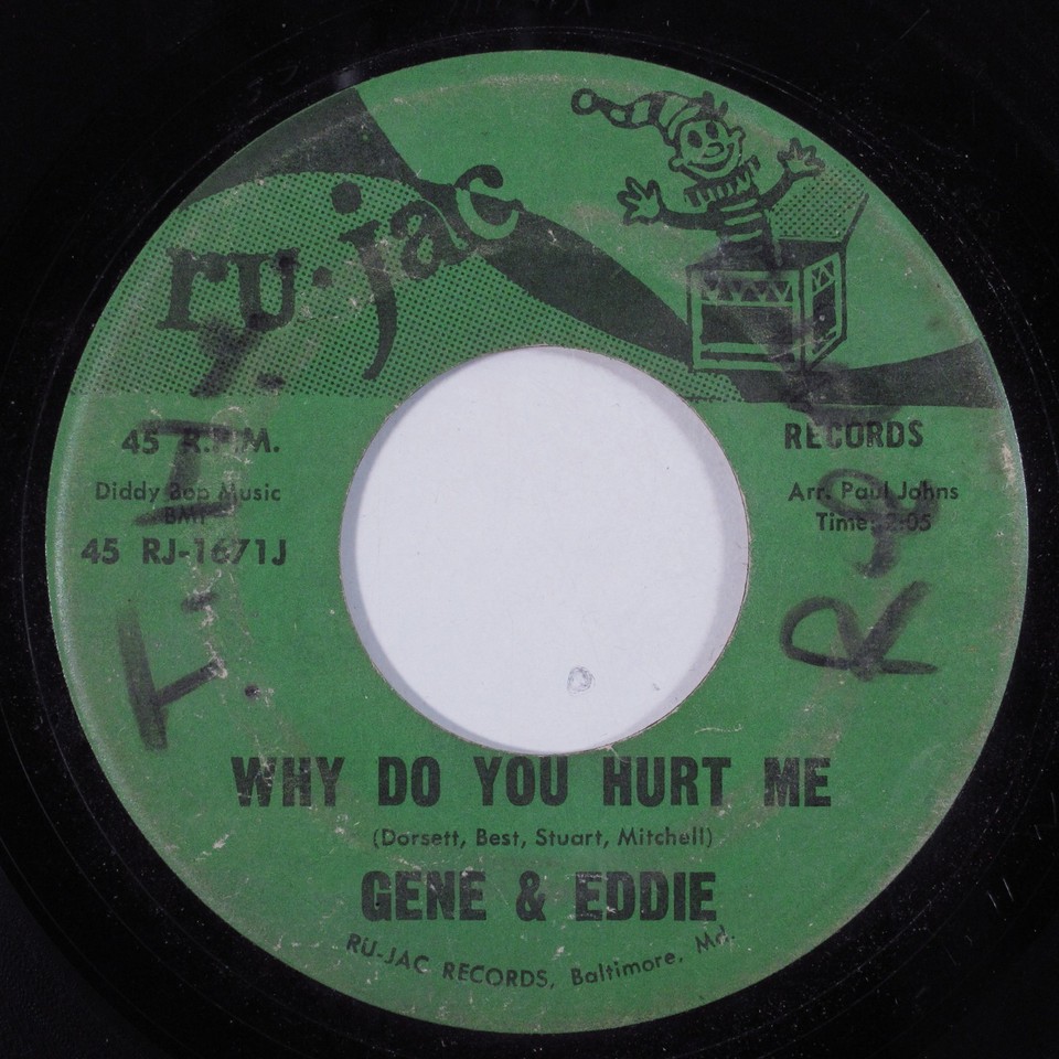 Sweet Soul 45 GENE & EDDIE Darling I Love You RU-JAC HEAR e | eBay